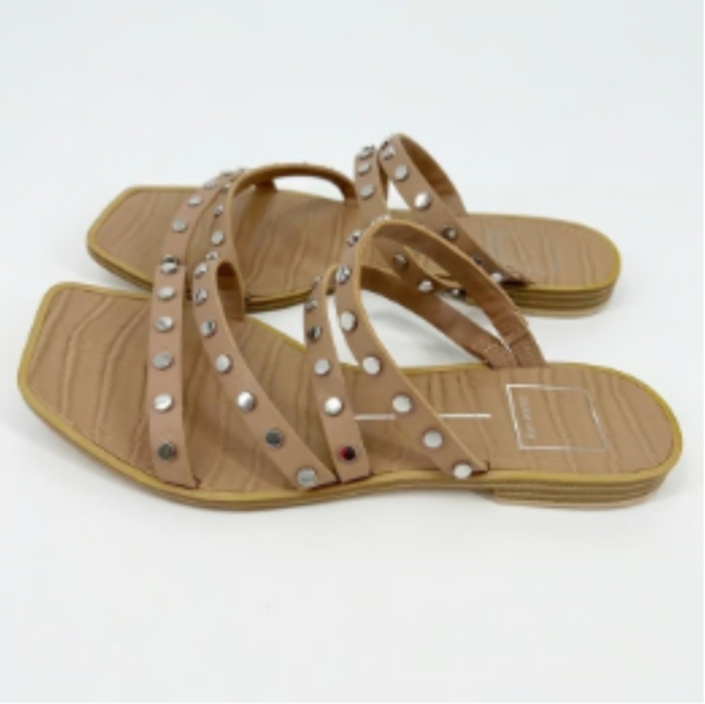Dolce Vita Ibbie Slip On Sandal Nude Tan - Gem